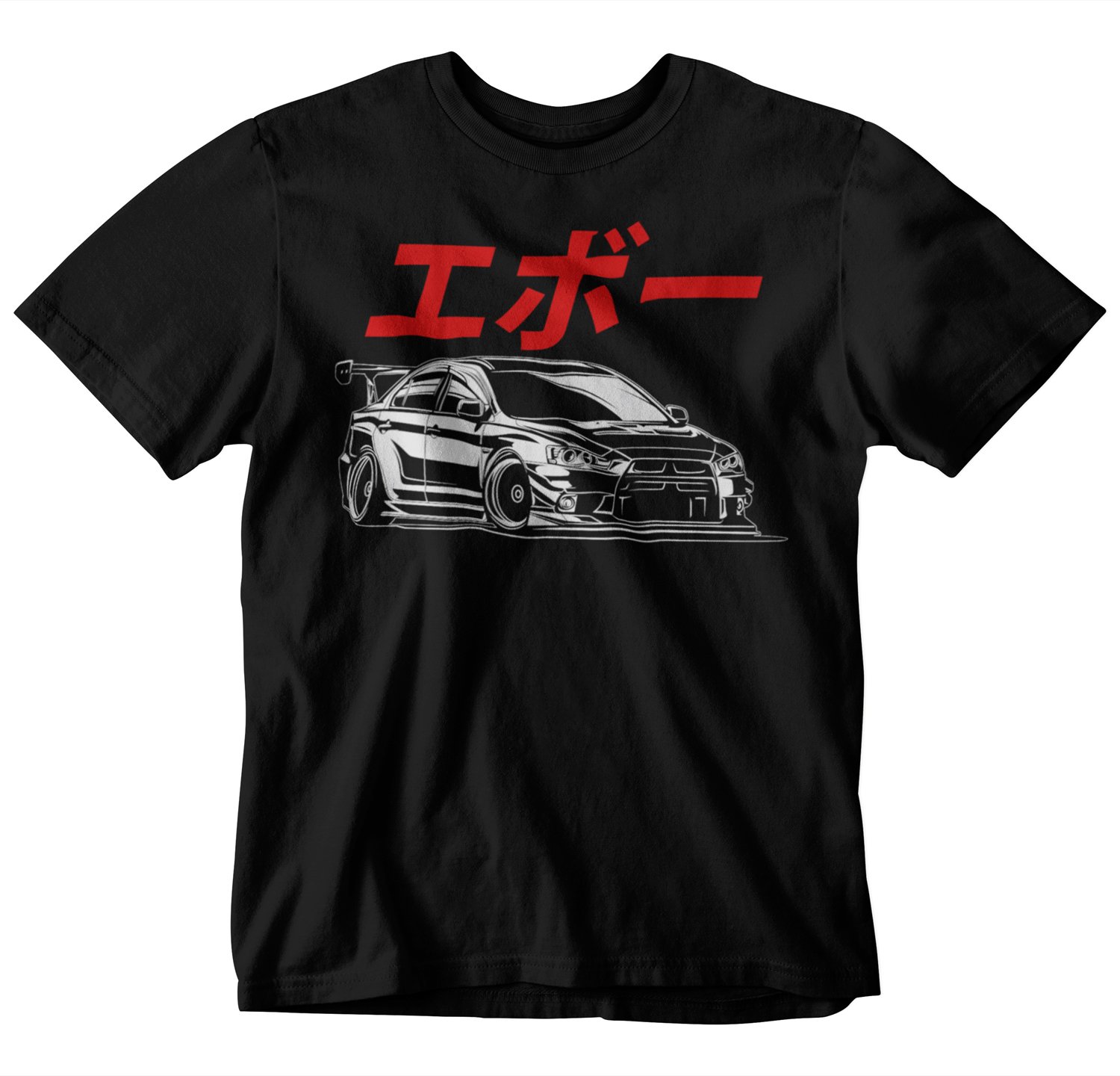 Styln Industries EVO Japan Style T-Shirt (X-Large) Black