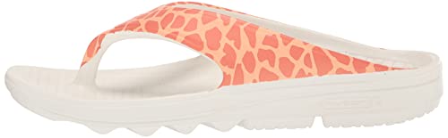 Spenco Women's Fusion 2 Safari Flip-Flop, Pink Giraffe, 11