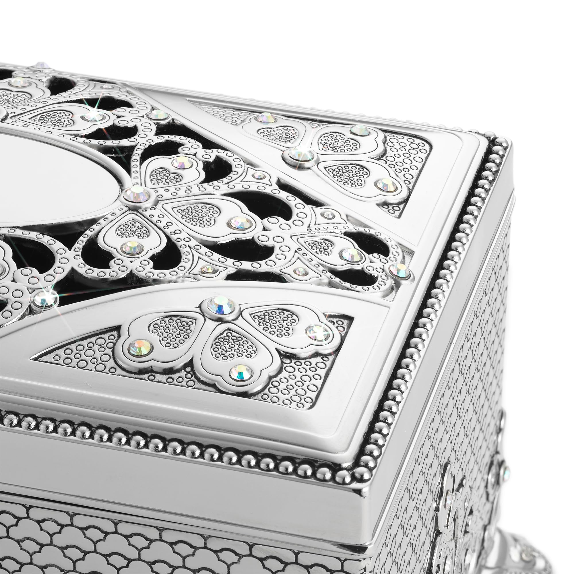 THINGS REMEMBERED Personalized Engraved Anastasia Clover Musical Keepsake Box (Free Customization)