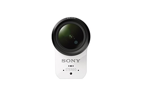 Sony FDRX3000R/W 4K HD Recording, Action Cam, Live View Underwater Camcorder, White