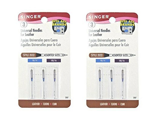 Singer Leather Machine Needles (2 Pack)