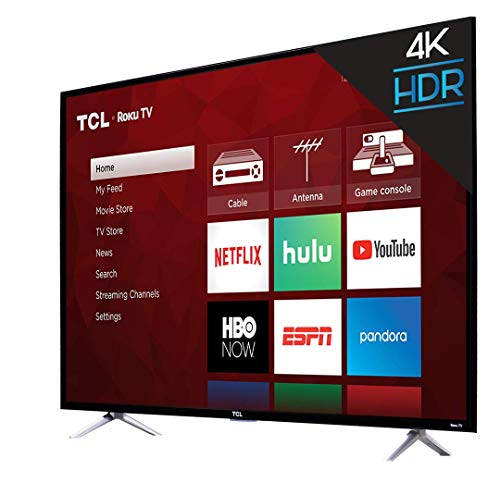 TCL 55S405 55-Inch 4K Ultra HD Roku Smart LED TV (2017 Model)