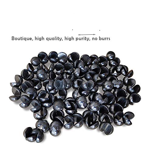 ZONGR 160pcs Carbon Black Fishing Sinker Weights Shot Weight Sinkers Tackle Round bite