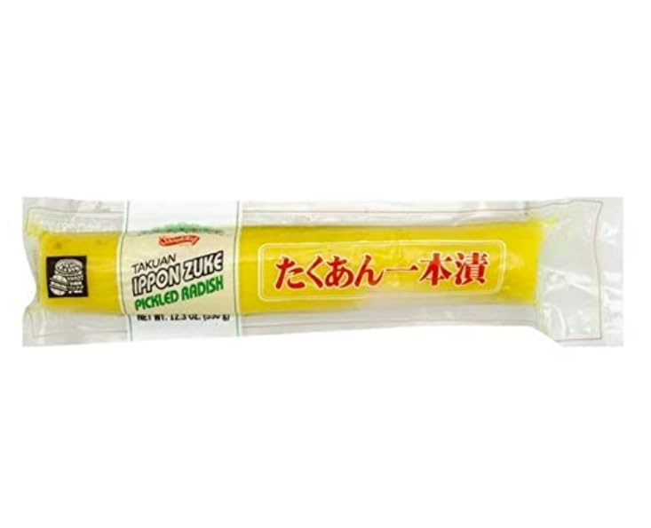 Shirakiku Takuan Ippon Zuke a delicious and nutritious pickled radish - 12.3oz (350g) (Pack of 1)