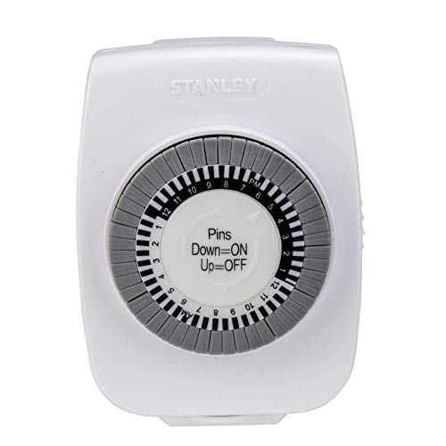 Stanley LampMaster Mini Indoor 1-Outlet Polarized 24 Hour Timer