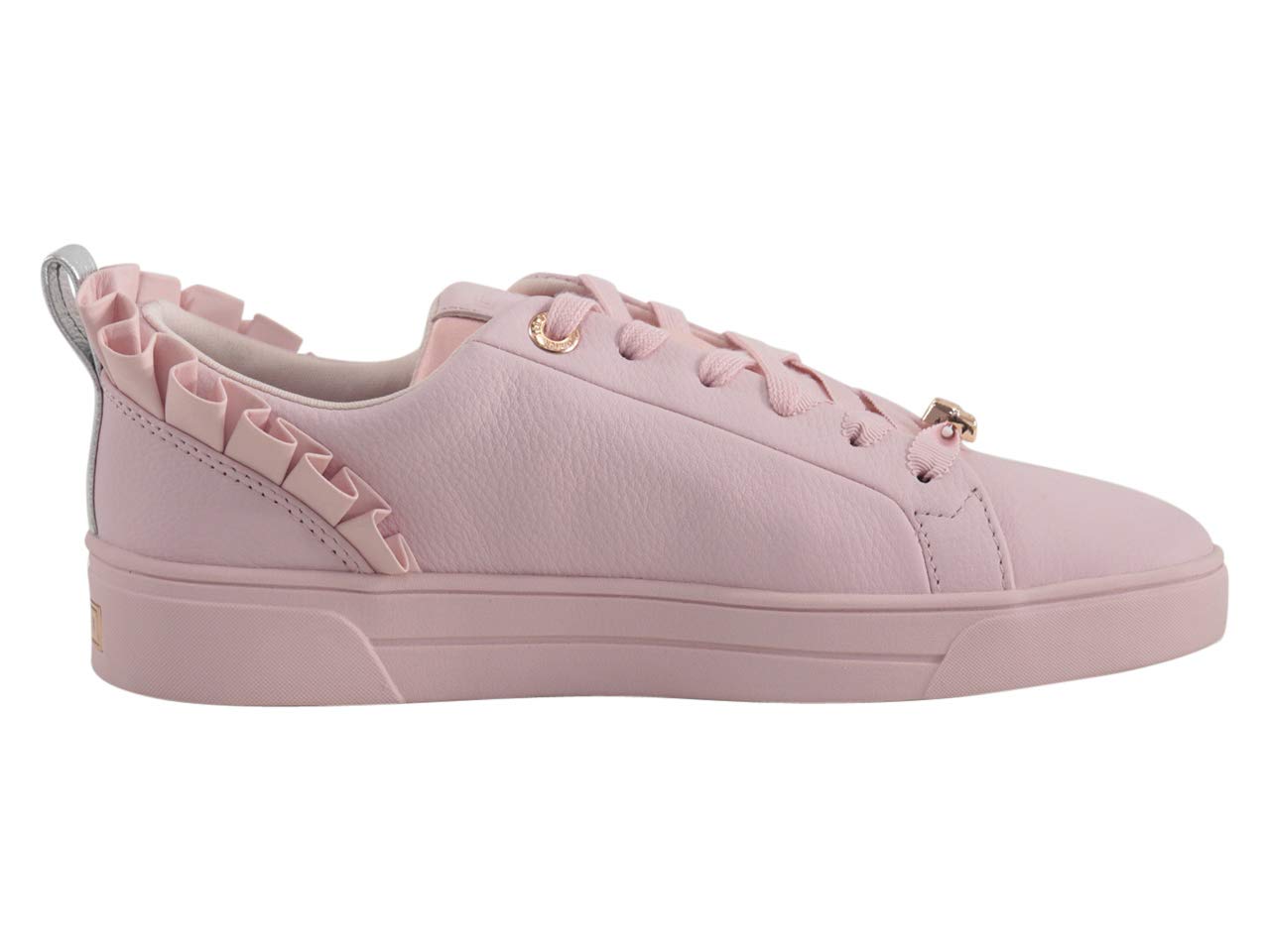 Ted Baker Women's ASTRINA Sneaker, Mink Pink Leather, 10 Medium US