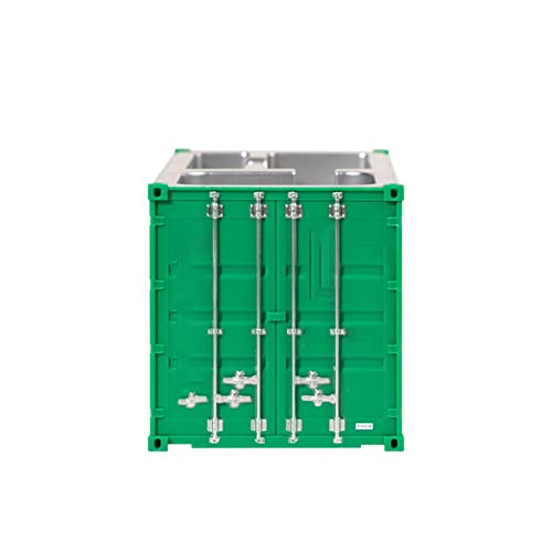 SUSOSU Pencil Holders Simulation Shipping Container Model Mini Toys Logistics Container MultiFunction Pen Holder be Gift Custom Green