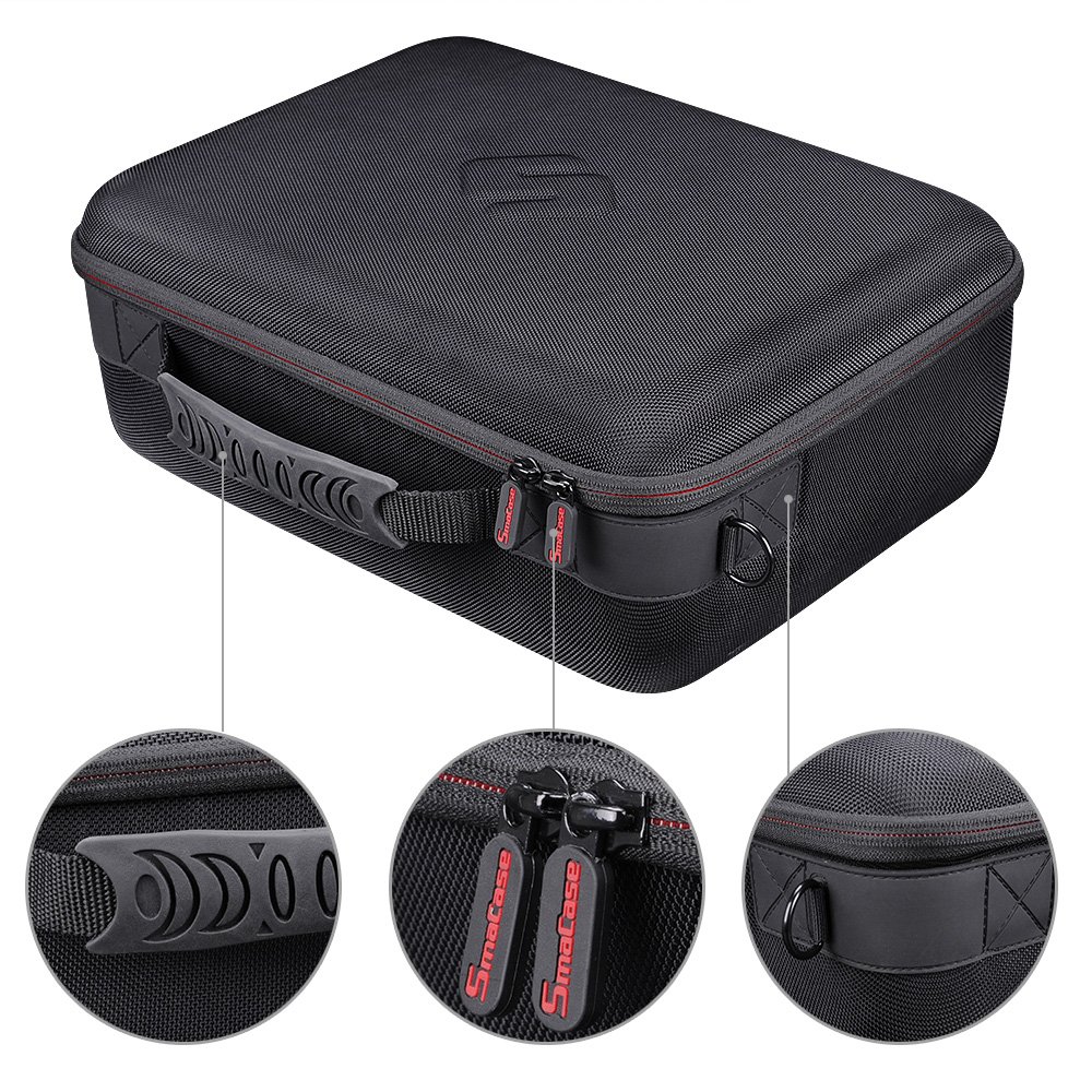 Smatree Hard Carrying Case Compatible for Nintendo Switch-Fit for Extra Switch Pro Controller