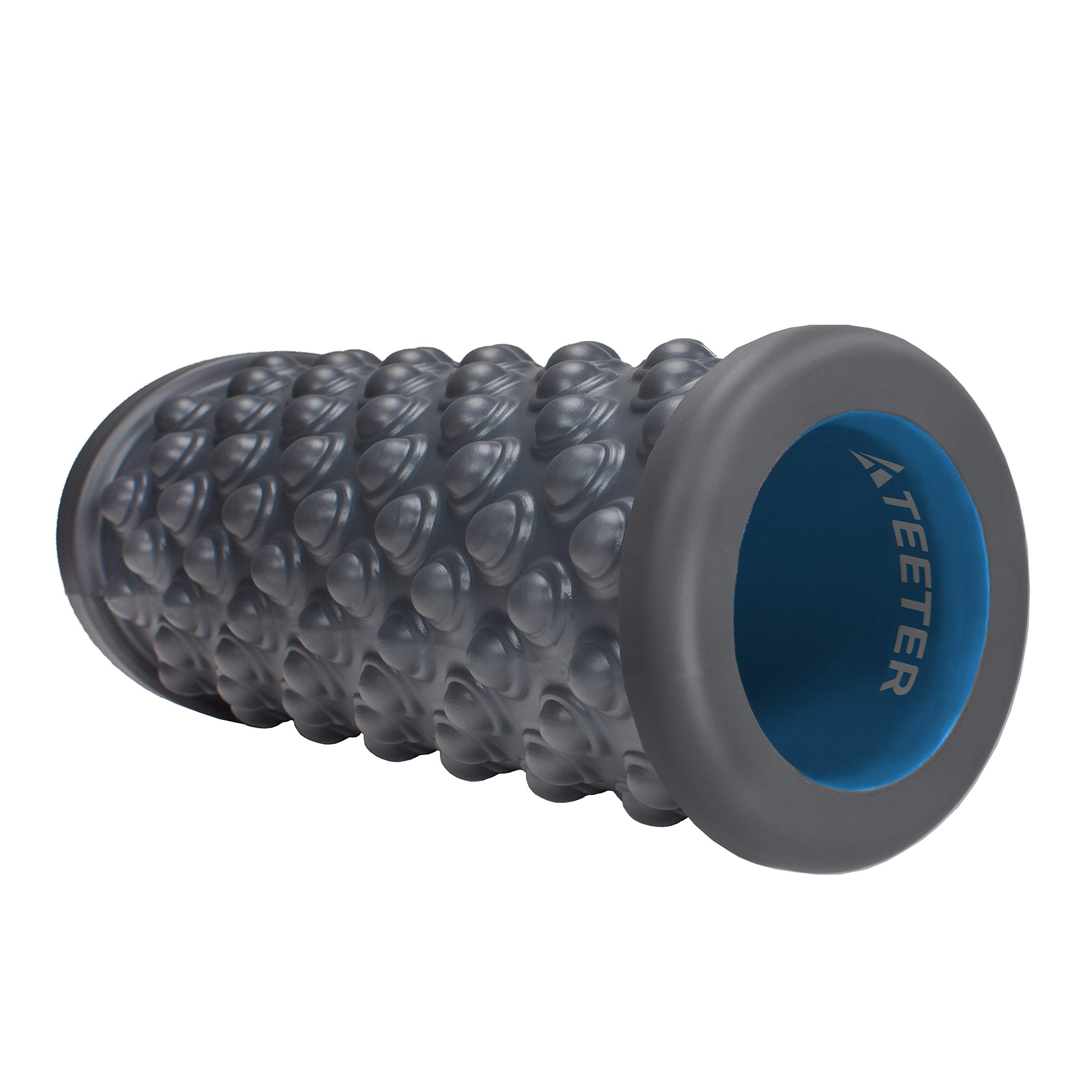 Teeter Massage Foam Roller โ Deep Tissue Muscle Relief to Boost Recovery, Flexibility โ 13 or 26 inch, 2 Textures/densities โ Back Pain Relief, Sports Massage, Myofascial Release