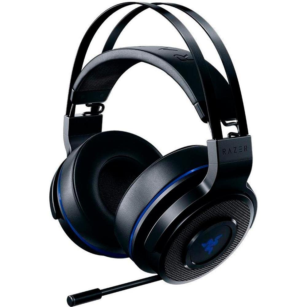 Razer Thresher Ultimate for PS4: Dolby 7.1 Surround Sound Lag-Free Wireless Connection Retractable Digital Microphone Gaming Headset Works with PC, PS4, PS5