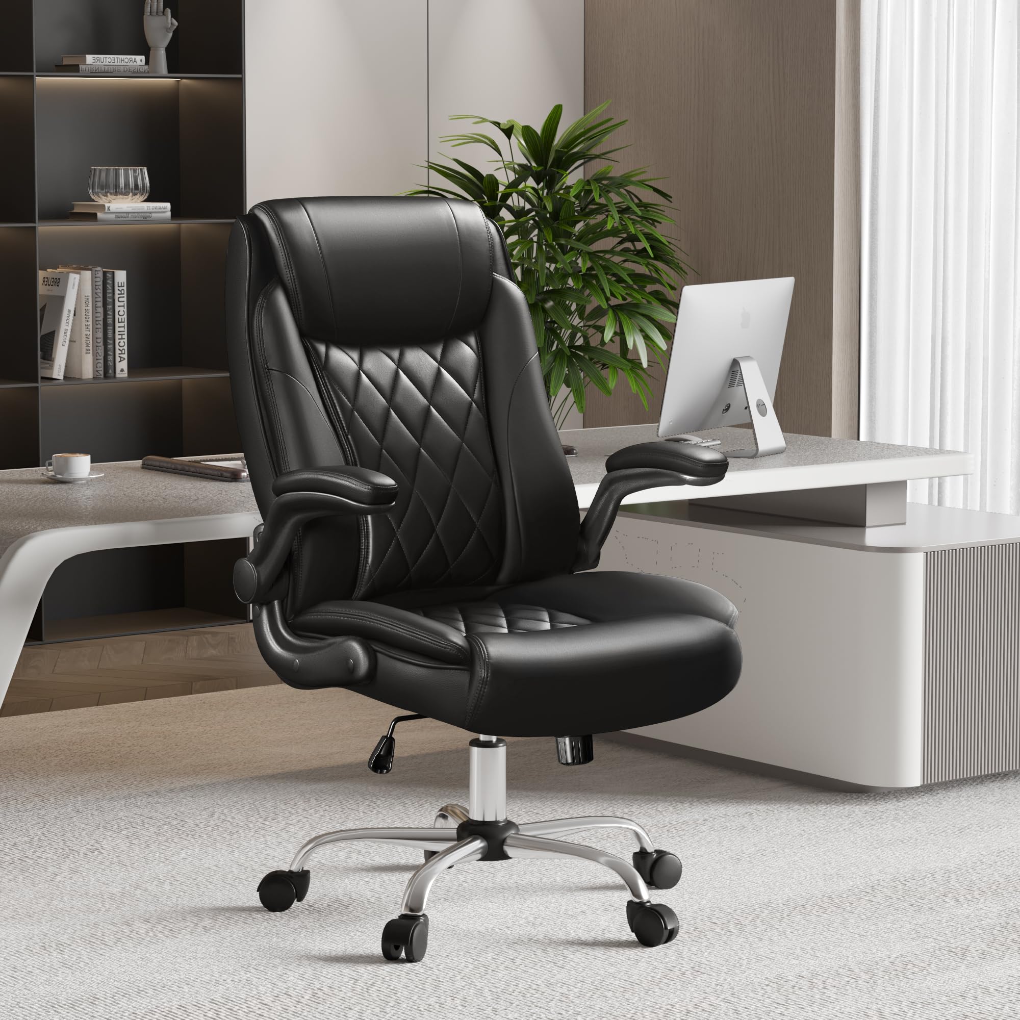 Shahoo Gaming Chair with Footrest and Massage Fuction Lumbar Support, 360°Swivel and Height Adjustable Seat with Headrest for Office or Bedroom, Study Room, Red2