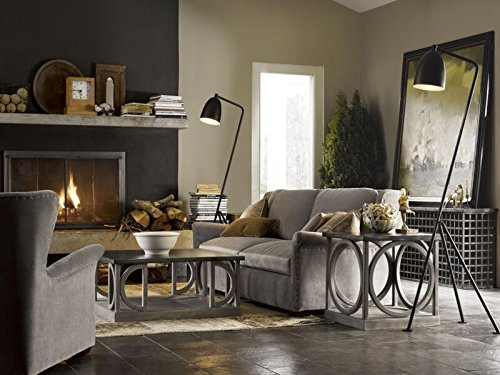 Universal Furniture Curated Collection Carlton End Table, Greystone