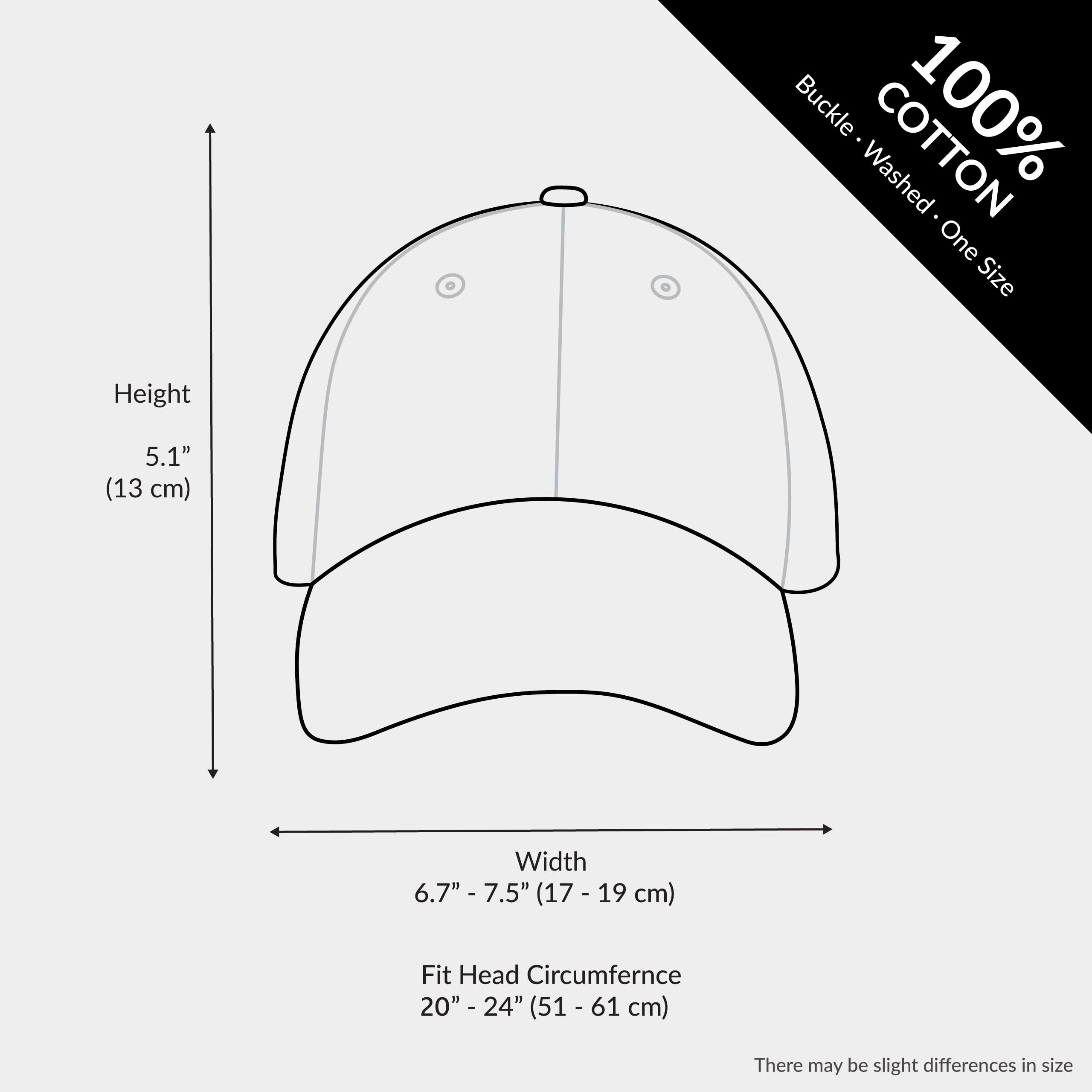 The Hat Depot Unisex Blank Washed Low Profile Cotton and Denim Baseball Cap Hat (Charcoal)