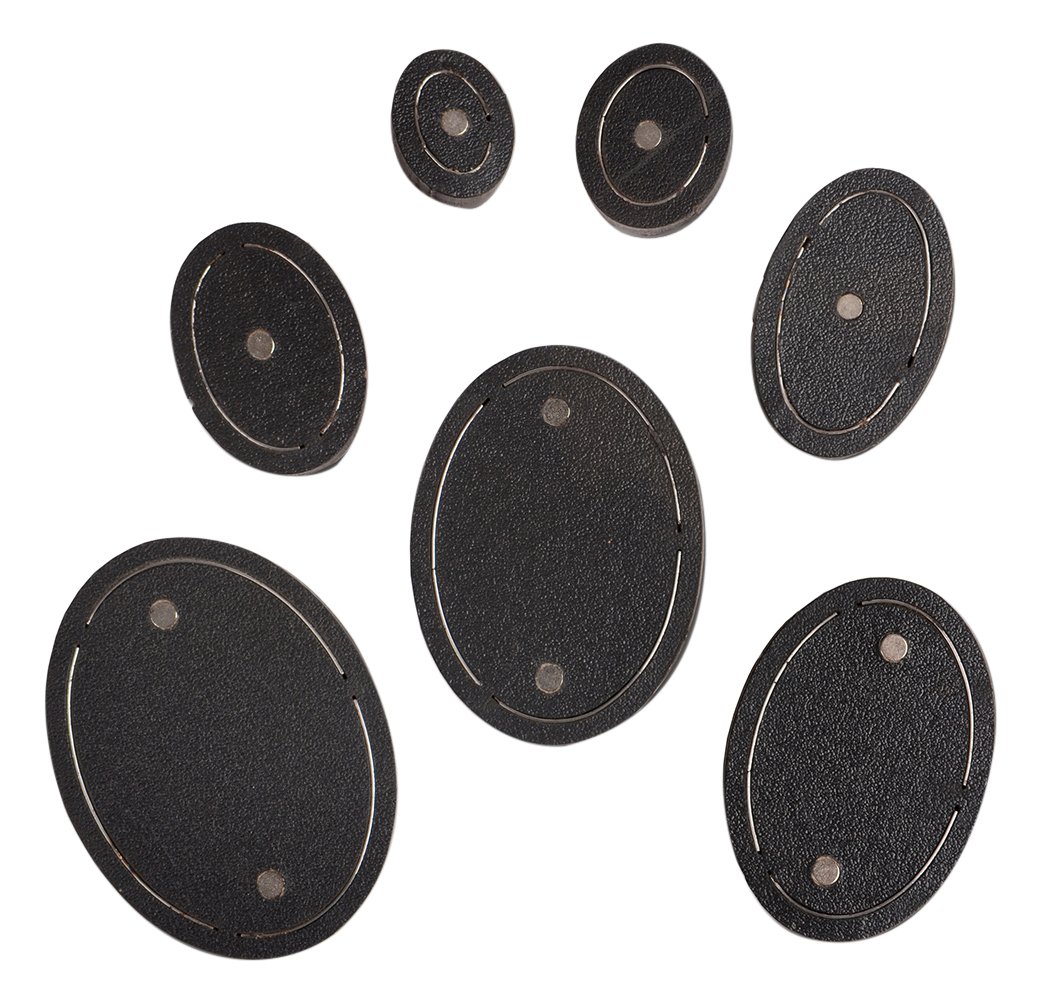 Sizzix, Multi Color, One Size Shapers & Movers 661508, Ovals, 7 Pack