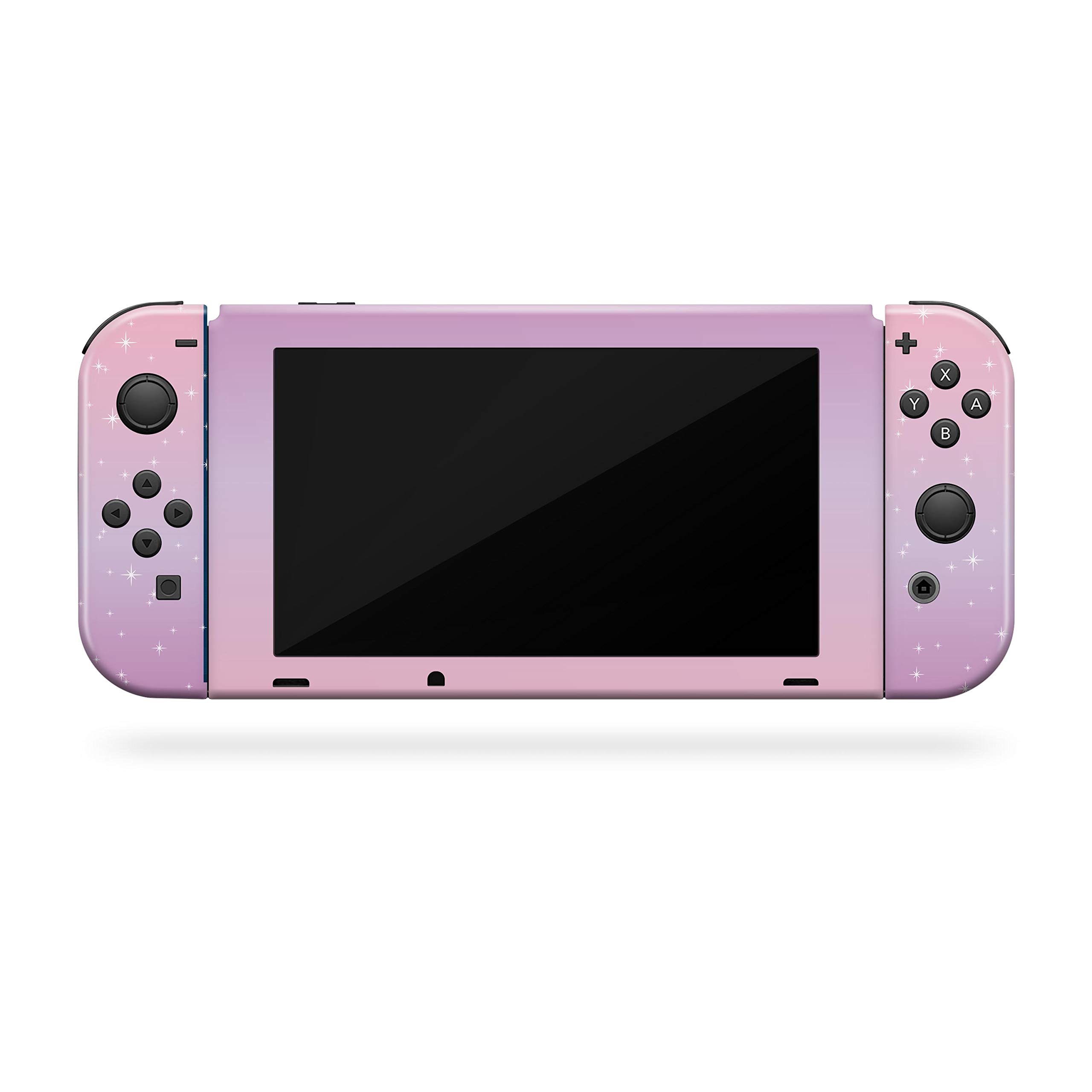 Tacky design Pink Unicorn Skin Compatible with Nintendo Switch, Vinyl 3m Sticker Switch, Full wrap Cover