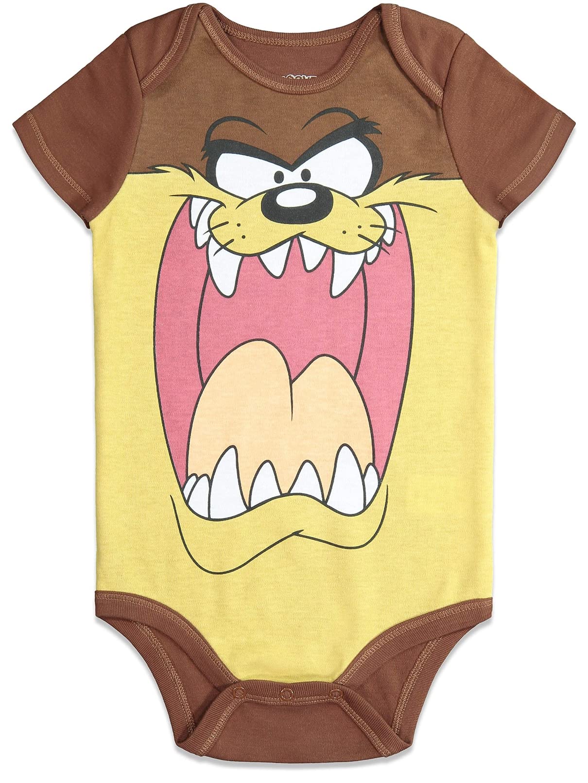 WARNER BROS LOONEY TUNES Buggs Bunny Marvin the Martian Daffy Duck Infant Baby Boys 5 Pack Bodysuits Multi 12 Months