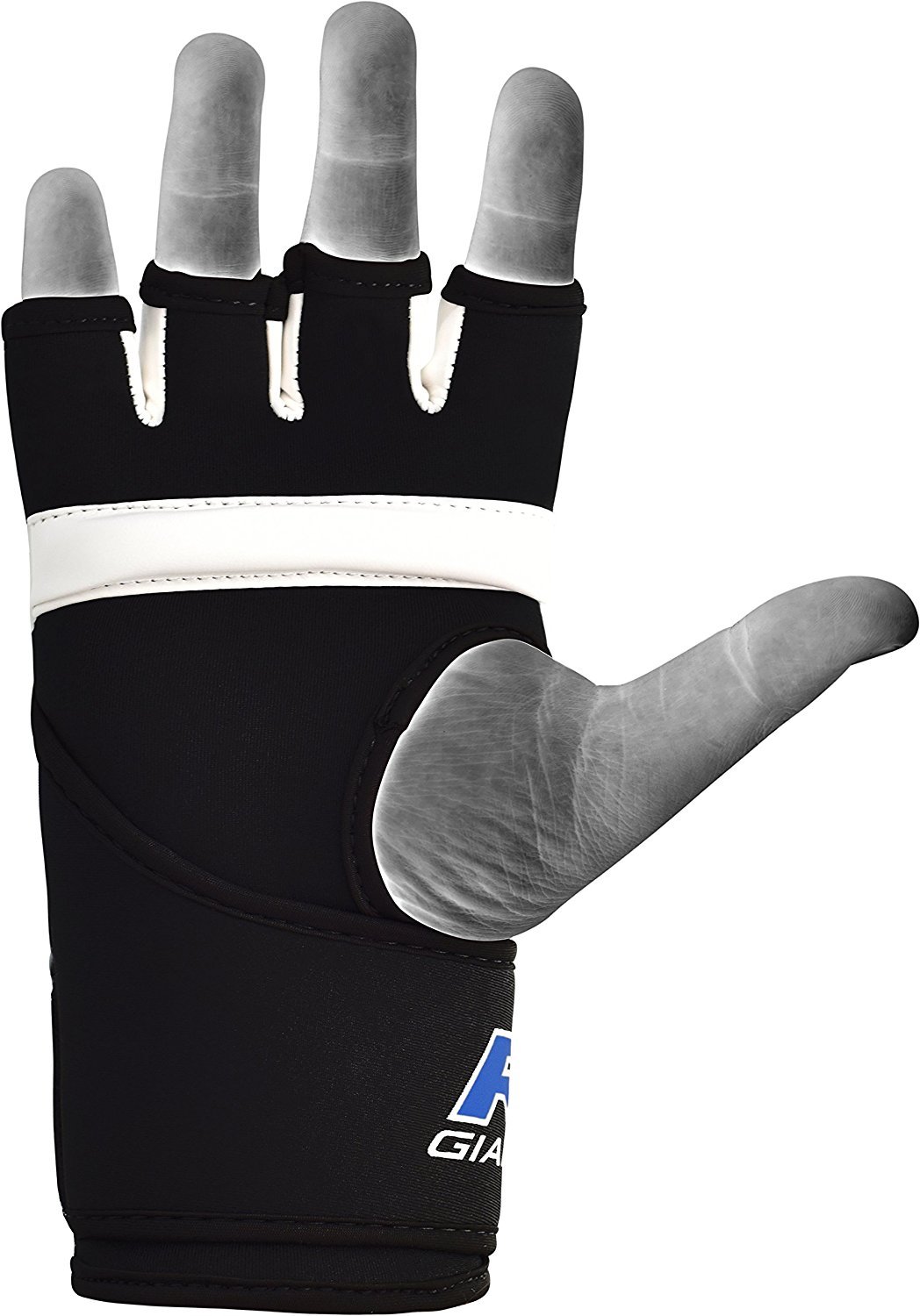 RDX Boxing Hand Wraps Inner Gloves for Punching β Maya Hide Leather Fist Protector Under Mitts - Great for MMA, Muay Thai, Martial Arts, Heavy Bag, Kickboxing, Multi-Purpose Training & Combat Sports
