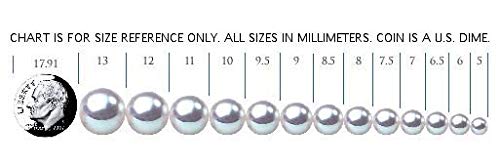 The Pearl Source 11-12mm Genuine White Freshwater Cultured Pearl & Cubic Zirconia Khloe Ring for Women
