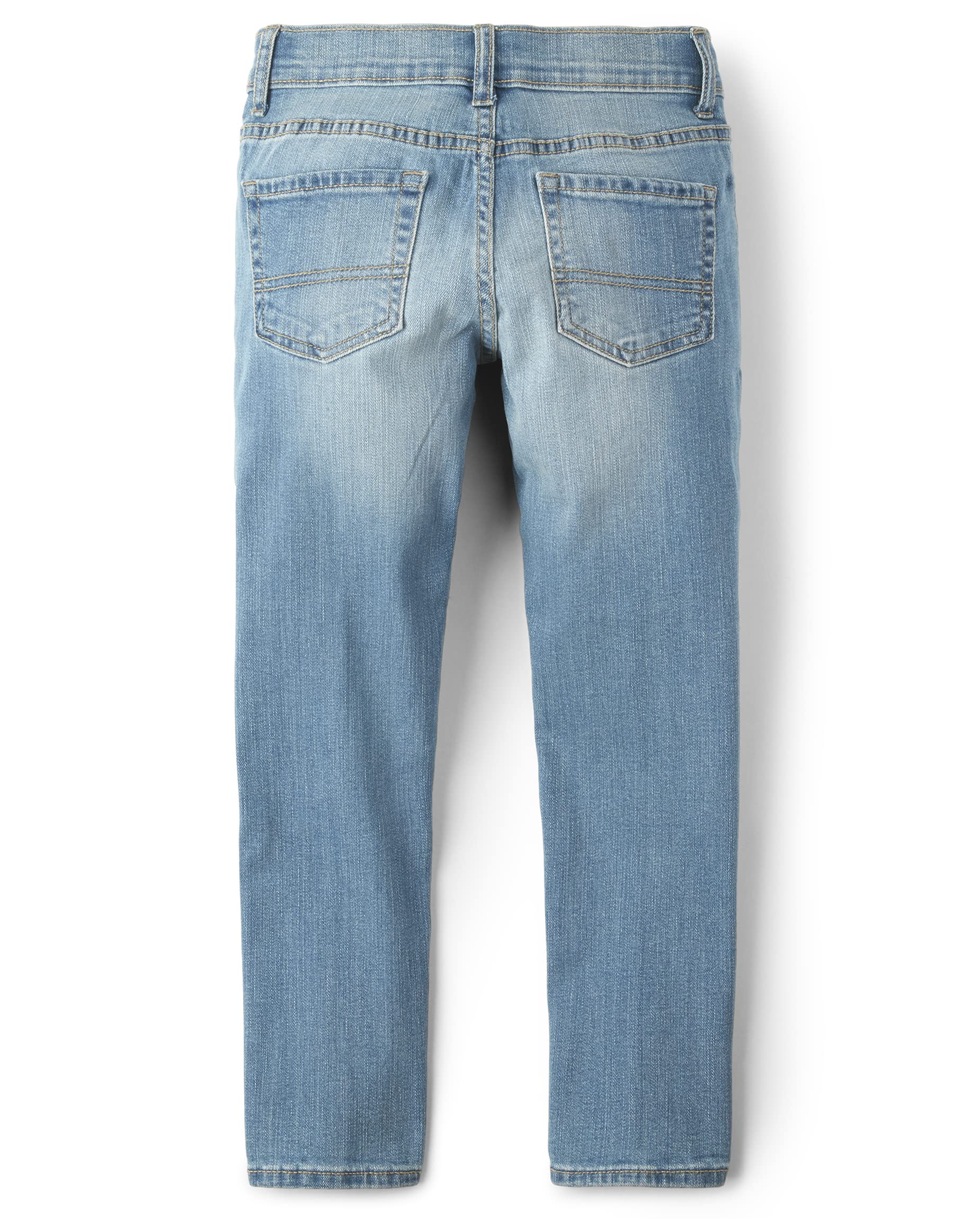 The Children's Place boys Stretch Straight Leg Jeans, Denim, 6