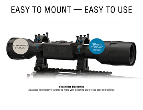 X-Sight LTV Ultra Light Day/Night Hunting Scope w/QHD+Sensor, Video Record, 10hrs+ Battery Power (3-9x)