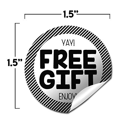 Thank You Customer Appreciation Sticker Labels for Small Businesses, 60 1.5" Circle Stickers by AmandaCreation, Great for Mailing Envelopes, Postcards, Direct Mail, & More!