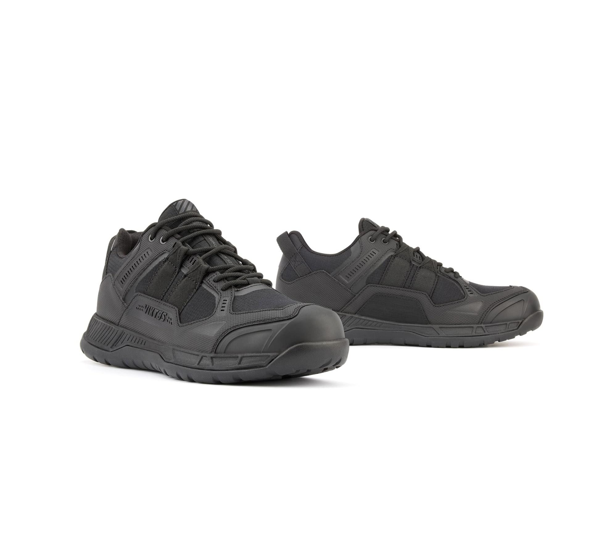VIKTOS Men's Range Trainer XC Waterproof Breathable Tactical Running Shoes with Hi-Rebound EVA Midsole, Black, 8