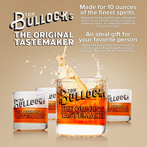 Tom Bullock's Heavy Base Cocktail Glasses, set of 4 (10 oz.)