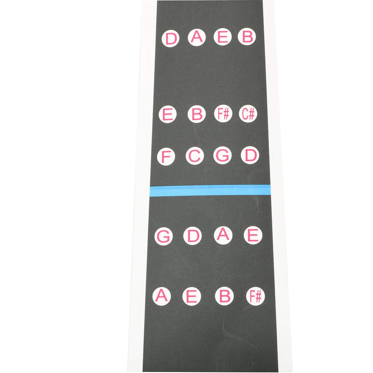 ZRM&E Violin Finger Guide 2PCS 4/4 Fiddle Fingerboard Sticker Violin Fretboard Marker Fiddle Fingerboard Marker