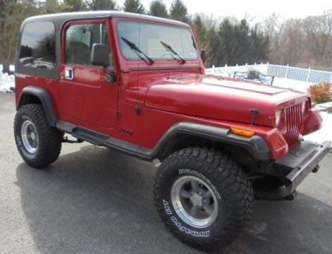 Rough Country 2.5" Suspension Lift Kit for 1987-1995 Jeep Wrangler YJ - 615.20