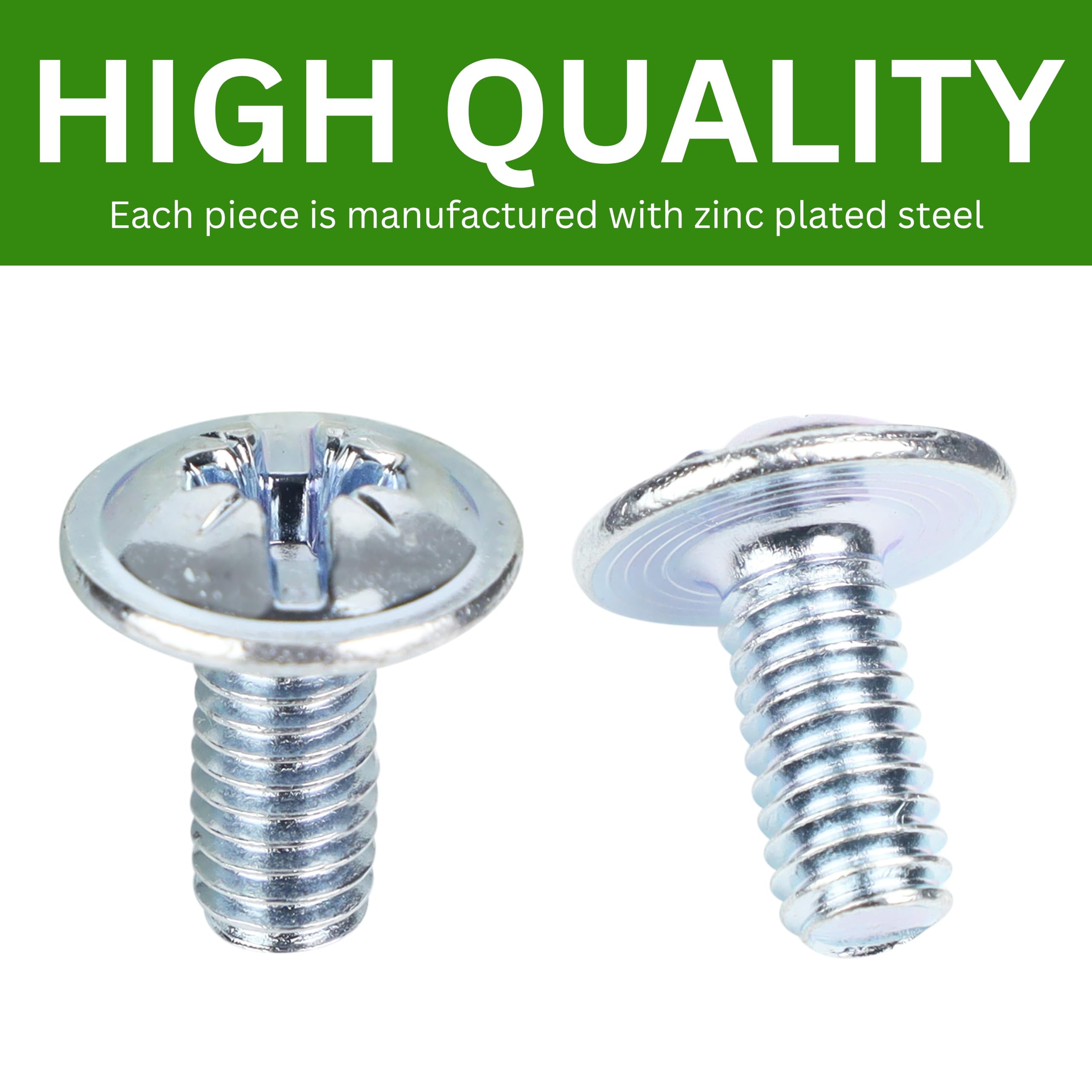 Spare Hardware Parts Desk, Shelf, Drawer, Table, Sideboard, Stand Screw (Replacement for IKEA Part #105021) (Pack of 10)