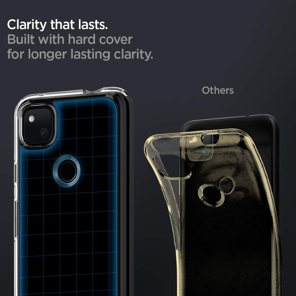 Spigen Ultra Hybrid Designed for Google Pixel 4a Case (2020) [NOT Compatible with Pixel 4a 5G] - Crystal Clear