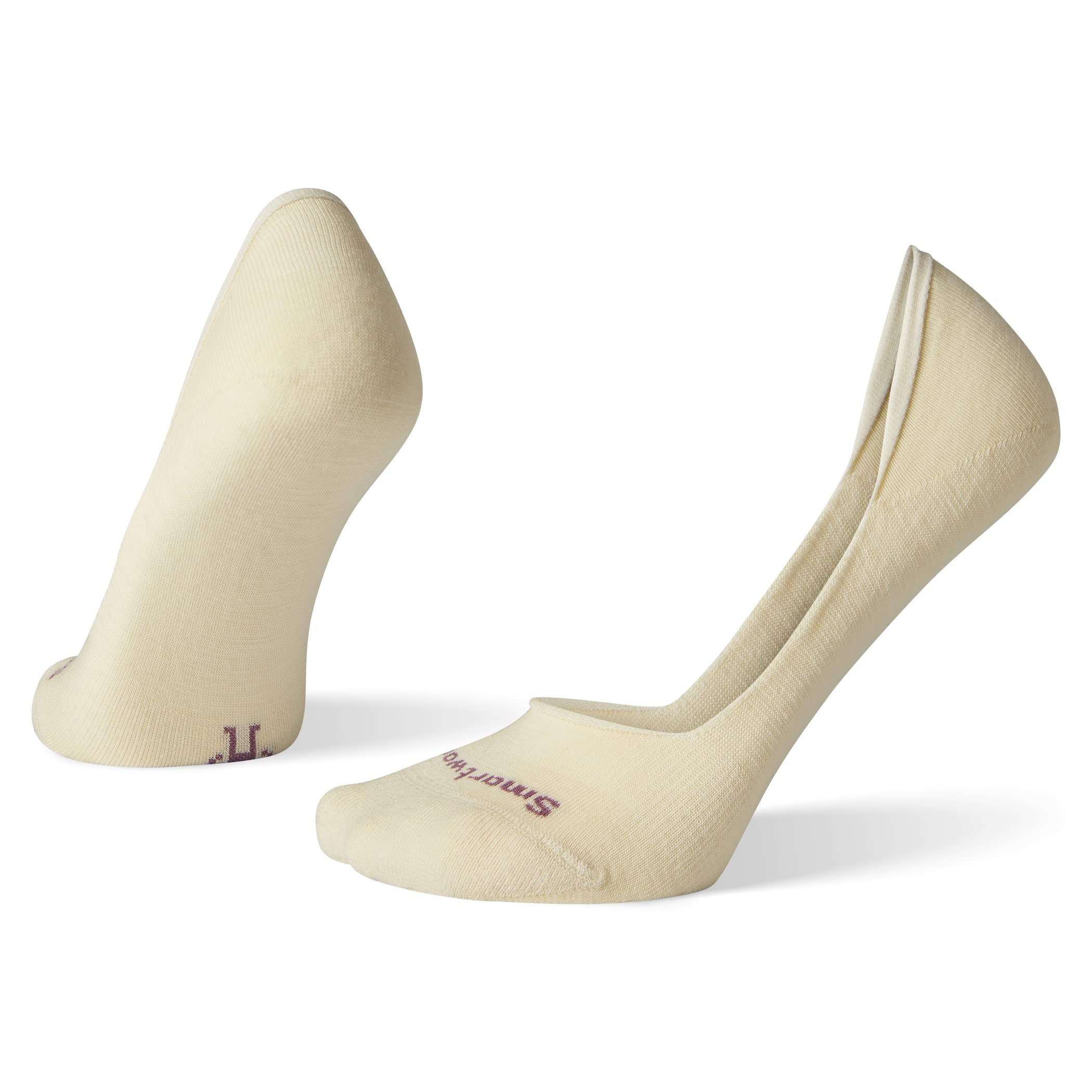 Smartwool Women's Everyday Secret Sleuth No Show Socks, Natural, Medium