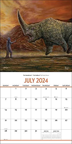 THE MANDALORIAN by Thomas Kinkade Studios 2024 Wall Calendar