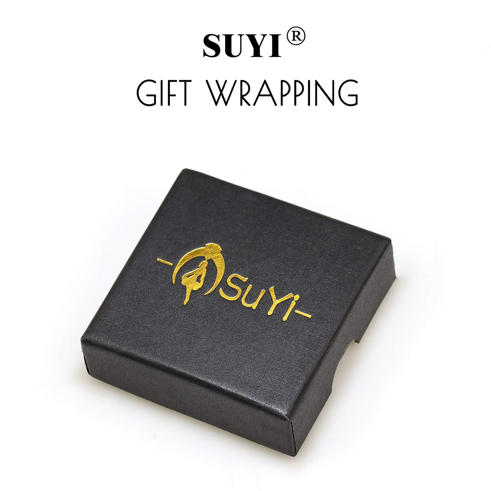 Suyi Finger Ring Bracelet Hand Harness Chain Bracelet Rhinestone Gifts for Women Gold 10CM/3.9IN 2 Pieces
