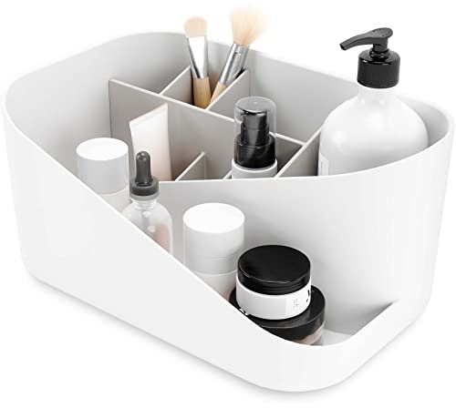 Umbra Glam Cosmetic and Accessory Organizer, White