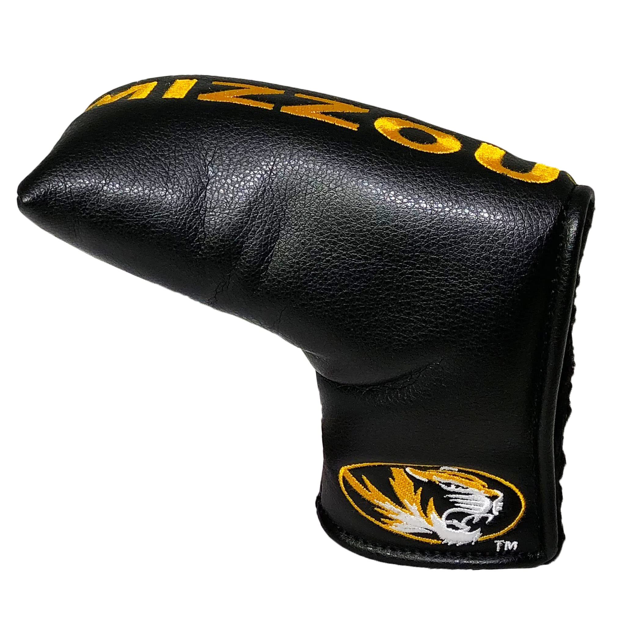 Team Golf NCAA Missouri Tigers Vintage Blade Putter Cover Golf Club Vintage Blade Putter Headcover, Form Fitting Design, Fits Scotty Cameron, Taylormade, Odyssey, Titleist, Ping, Callaway