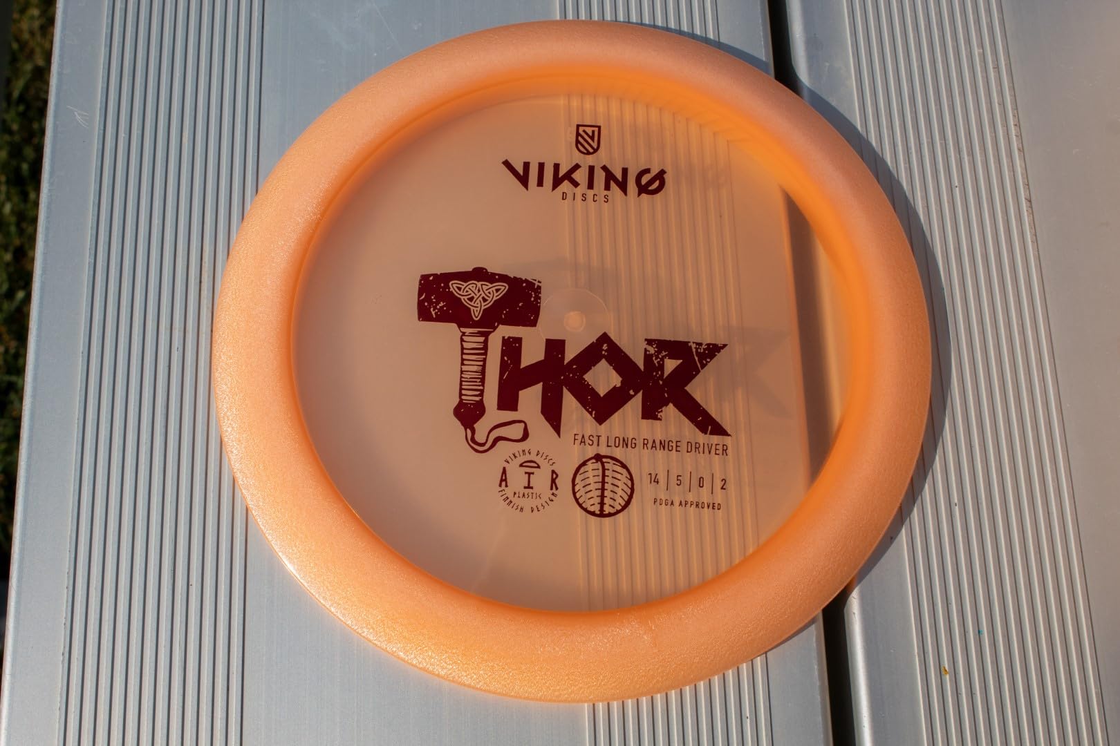 Viking Discs | Thor | Lightweight Advanced Disc Golf Driver | Air Plastic