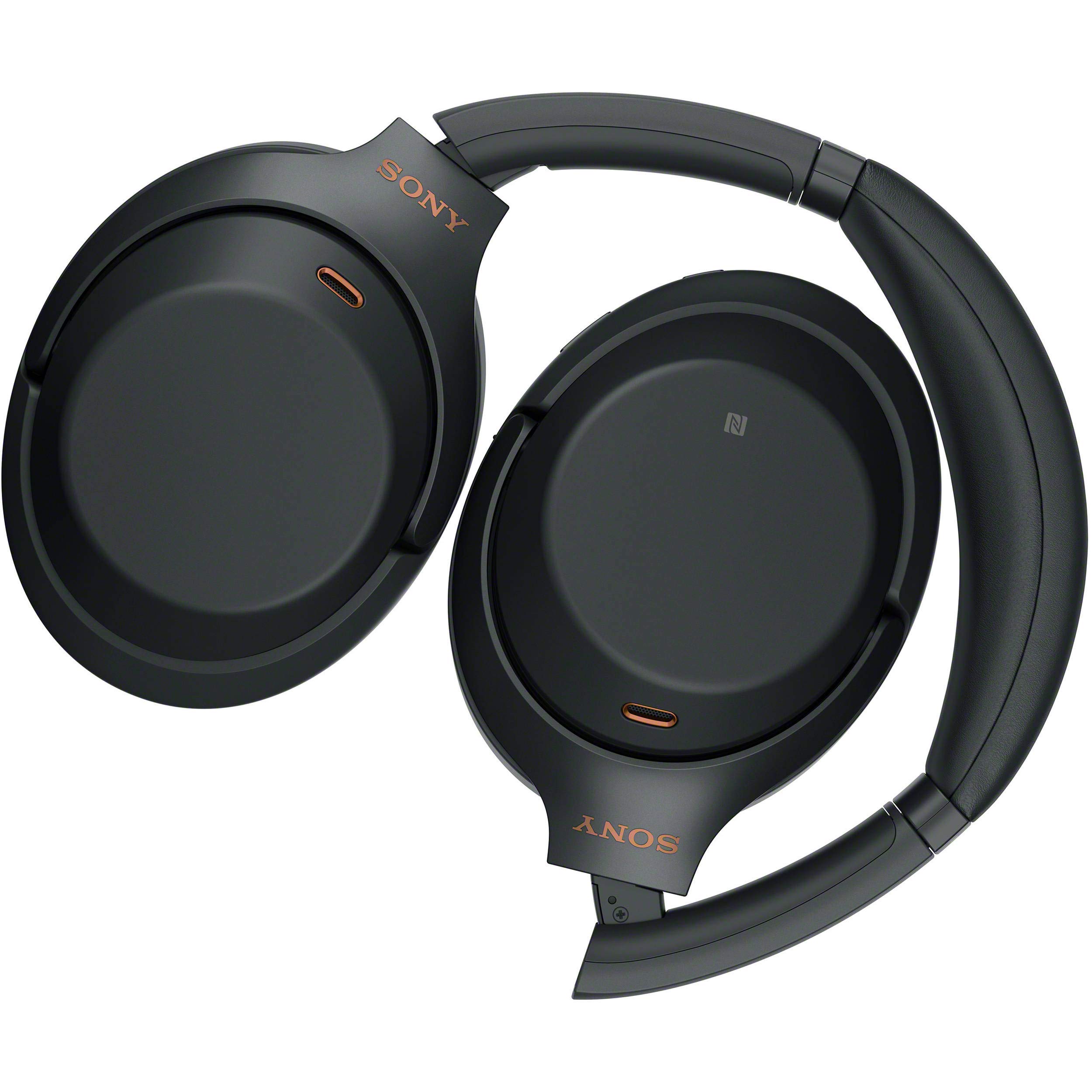 Sony Noise Cancelling Wireless Over-Ear Headphones WH-1000XM3 WH1000XM3 with Essential Must-Have Accessory Bundle (Black)