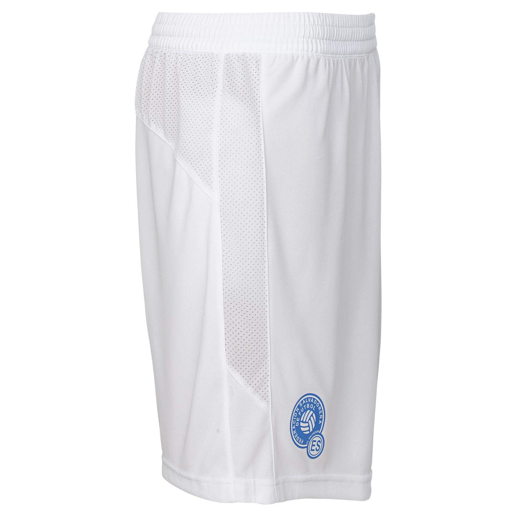 Umbro Men's El Salvador Away Game Soccer Shorts, White XL