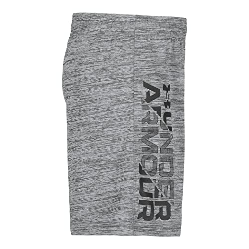 Under Armour Boys Prototype Short, Elastic Waistband, Soft & Comfortable, Pitch Gray/Black Sp22, 5 US