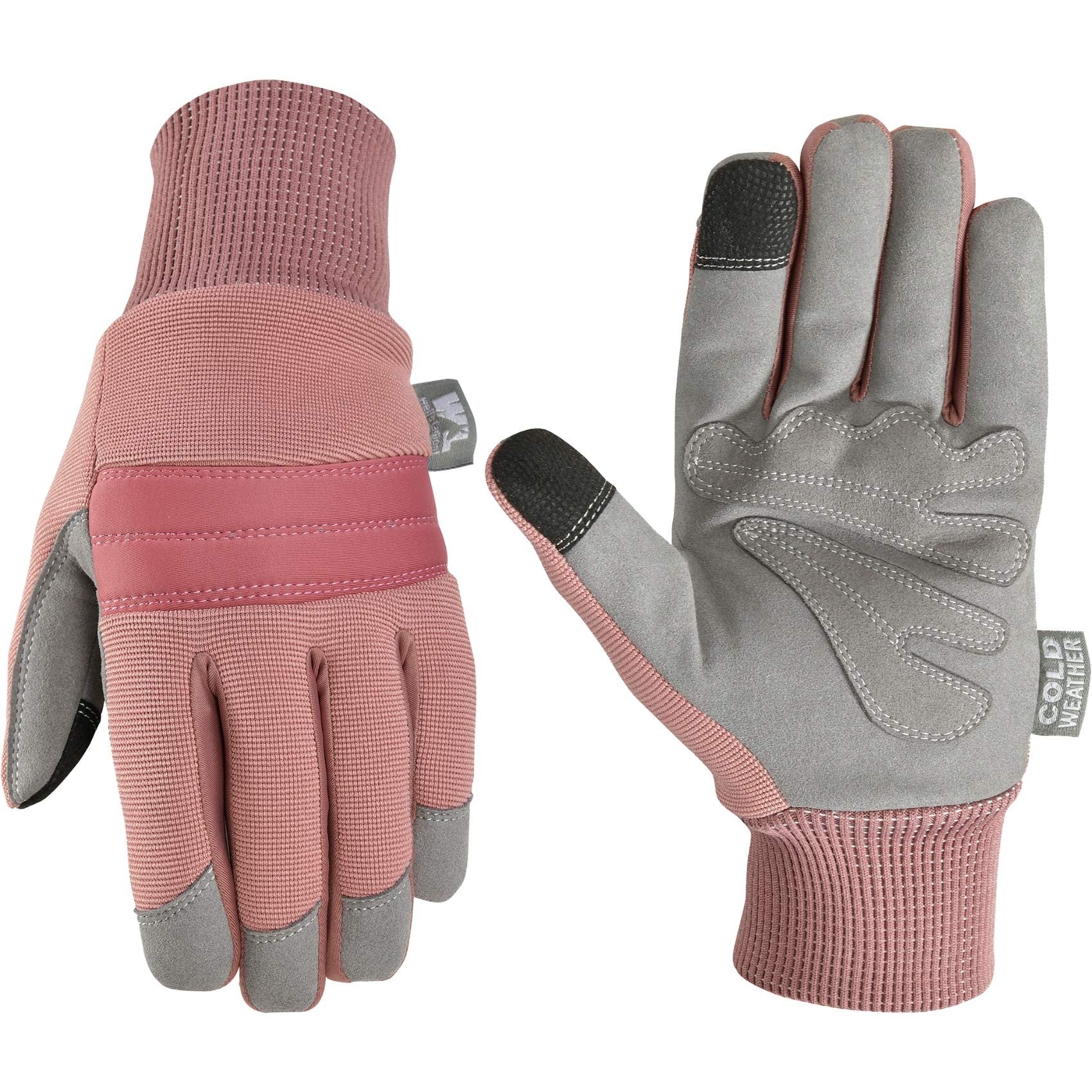 Wells Lamont womens 7808 Winter Gloves, Pink, Medium