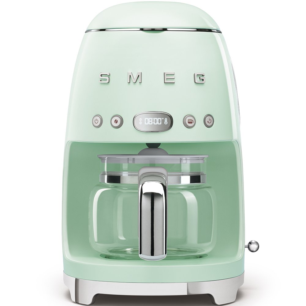 Smeg 1950's Retro Style Coffee Maker Machine (Pastel Green)