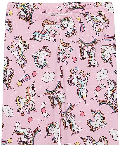 The Children's Place,Long Sleeve Top and Pants Snug Fit 100% Cotton 2 Piece Pajama Set,SPARKLE PINK,10