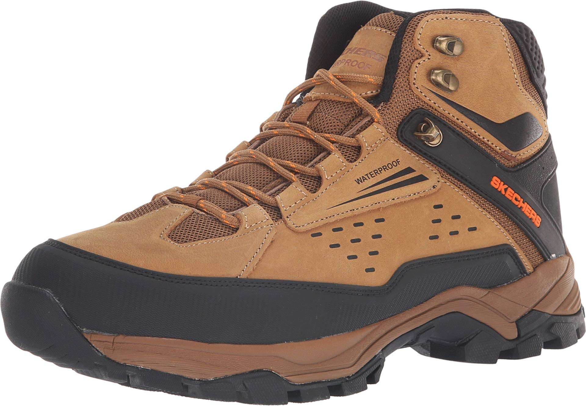 Skechers Men's POLANO-Norwood Hiking Boot, cml, 10 Medium US