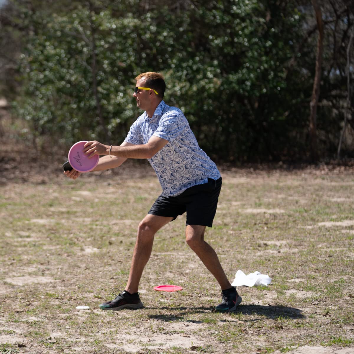 Westside Discs MyDye American Flag Disc Golf Putter, Overstable Putt and Approach Disc, Beginner Friendly Frisbee Golf Discs, VIP Maiden Putter