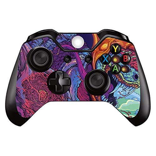 UUShop Vinyl Skin Sticker Protector for Microsoft Xbox One Controller Joystick Monster