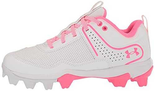 Under Armour Girls' Glyde RM Jr., White (101)/White, 1 M US