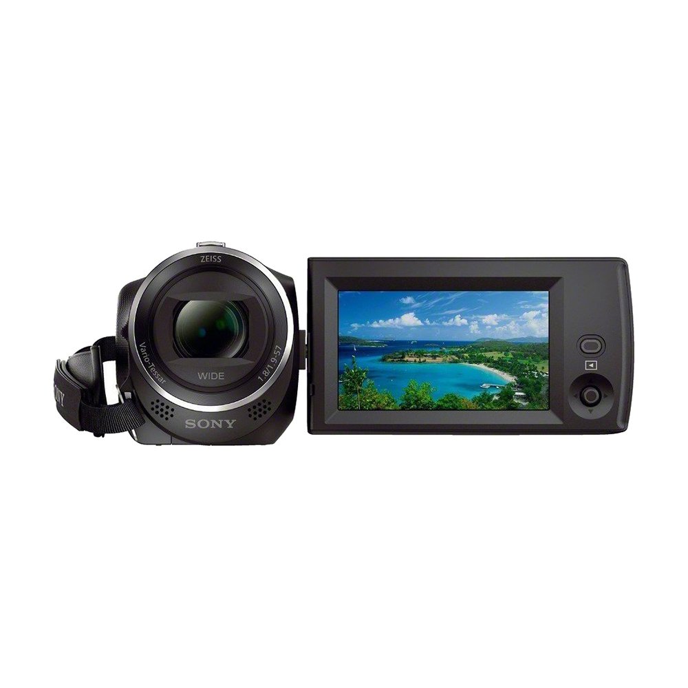 Sony Handycam CX405 Flash Memory Full HD Camcorder Bundle with 32GB Memory Card, Camera Bag, HDMI Cable and Accessories (8 Items)