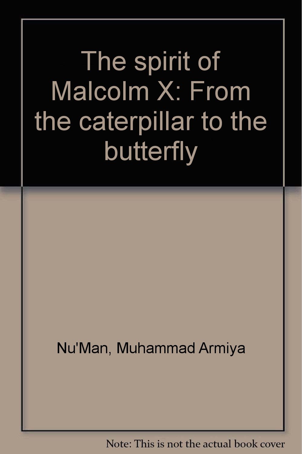 The Spirit of Malcolm X: From the Caterpillar to the Butterfly