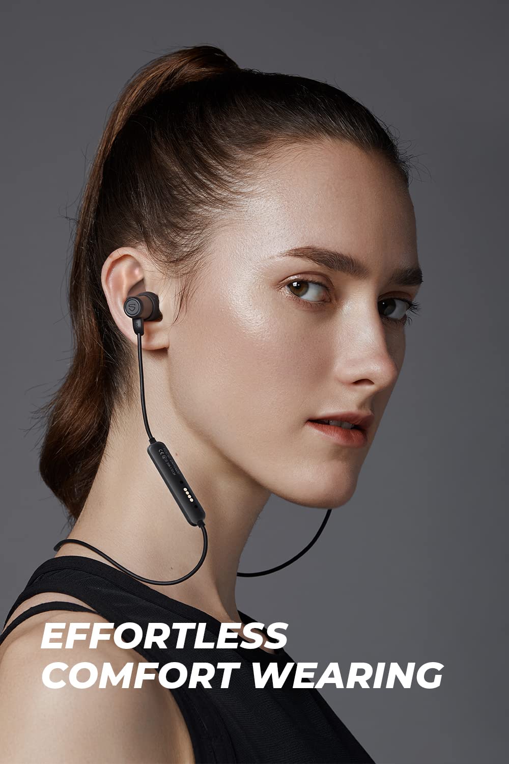 SoundPEATS Q35 HD Neckband Bluetooth Headphones and Wireless Earbuds Air3 Deluxe HS with Hi-Res Audio Certification and LDAC Codec